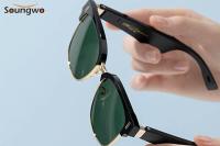 China Smart Glasses Technology Bluetooth Sunglasses Voice Control Anti Blue Light for sale
