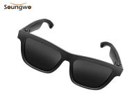 China Bluetooth Audio Sunglasses UV400 Protection Dual Stereo Speaker Open Ear Design 33g Lightweight for sale