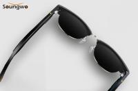 China Audio Eyeswear Smart Bluetooth Glasses Anti-Glare UV400 Support ISO Android for sale