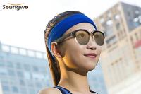 China Bluetooth Sunglasses Smart Glasses with Open Ear Audio BT 5.0 Hands Free Call 33g UV400 for sale