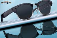 China Bluetooth Sunglasses Smart Glasses with Open Ear Audio BT 5.0 Hands Free Call 33g UV400 for sale