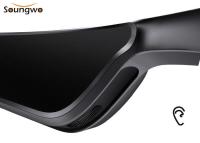 China Bluetooth Sunglasses Smart Frames G20 Directional Audio 33g Black BLE 5.0 for sale