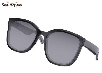 China Bluetooth Smart Glasses Sunglasses with Built-in Microphone 120mAh Battery 33g for sale