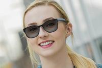 China Bluetooth Smart Glasses Sunglasses with Built-in Microphone 120mAh Battery 33g for sale
