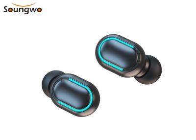 China Sweat Proof Bluetooth Wireless Earbuds 1800mAh Rechargeable Charging Case TWS Strong Bass for sale