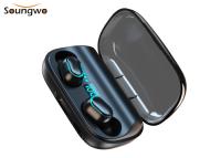 China Exercise Bluetooth Wireless Earphones Sweat Proof Strong Bass TWS Bluetooth Earbuds for sale