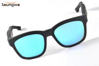 China Noise Canceling Smart Bluetooth Sunglasses UV Protection With Speakers for sale