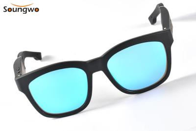 China Noise Canceling Smart Bluetooth Sunglasses UV Protection With Speakers for sale