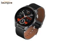 China BLE 5.0 Bluetooth Smart Watch 1.28 Inch Health Monitor 200mAh Battery Multi Sport Mode for sale
