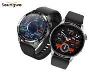 China 1.28 inch Smartwatch with Continuous Heart Rate Monitor 200mAh Battery Fitness Tracker for Men Women for sale