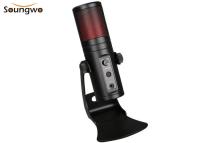 China USB Condenser Recording Microphone 32bit 48KHz Plug and Play with Quick Mute for Music Streaming for sale