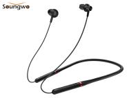 China Bluetooth 5.0 Neckband Headphones Ergonomic 3D Wireless Magnetic Suction Earphones IPX5 10H Playback for sale