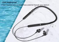 China IPX5 Wireless Bluetooth Earbuds Neckband Headphones 400mAh Battery CVC 6.0 Noise Canceling for TV for sale