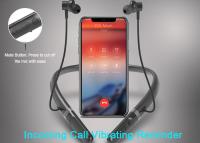 China IPX7 Bluetooth 5.0 Neckband Headphones Waterproof Noise Cancelling 20H Battery for sale