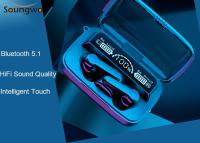 China Bluetooth 5.1 Stereo Earbuds Auto Pairing 180H Playtime IPX7 Waterproof for sale