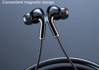 China Sports Neckband Bluetooth Headphones 10M Range CVC8.0 Noise Reduction 600mAh Battery for sale