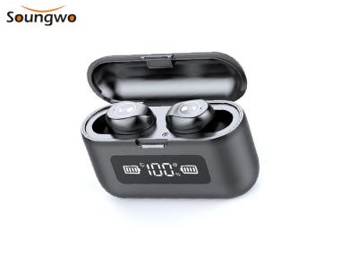 China Bluetooth 5.0 Wireless Earbuds with 2000mAh Charging Case Heavy Bass Noise Cancelling for Sport for sale