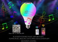 China APP Control Bluetooth Music Light Bulb 6500K 10000H Life Span for sale