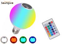 China 12W E27 Smart LED Bluetooth Speaker Bulb Stereo Audio RGB Color Changing for sale