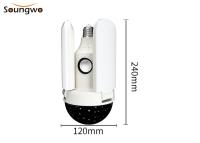 China RGB SMD2835 Color Changing Light Bulb With Speaker 86-265V 24 Keys Remote Control for sale
