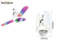 China ABS PS Stereo Music Bulb With Bluetooth Speaker 10000H Life Span for sale