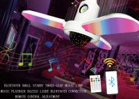 China Home RGBW Bluetooth Music LED Ceiling Lamp 10m Remote Control for sale