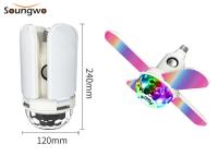 China Bluetooth Music Light Bulb 50W E27 3300Lm 5.0 Speaker RGB LED Lamp 86-265V for sale