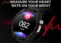 China W10 1.28 Inch IPS LCD ECG PPG Smart Watch NRF52832 Chip Health Monitor for sale