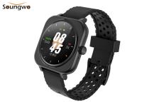 China Soungwo W12 1.28inch Bluetooth 5.0 Smartwatch Heart Rate Monitor Fitness Tracker for Android iOS for sale