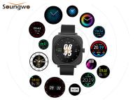 China Soungwo W12 1.28inch Bluetooth 5.0 Smartwatch Heart Rate Monitor Fitness Tracker for Android iOS for sale