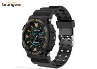 China Bluetooth Smartwatch 1.09inch Heart Rate Blood Pressure Oxygen Monitor IP67 10m Operating Distance for sale