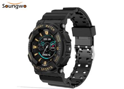 China Bluetooth Smartwatch 1.09inch Heart Rate Blood Pressure Oxygen Monitor IP67 10m Operating Distance for sale