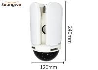 China SMD2835 Wireless Bluetooth Light Bulb Speaker 3300Lm Smart Bluetooth Music Lamp for sale