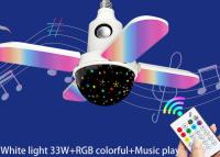 China SMD2835 Wireless Bluetooth Light Bulb Speaker 3300Lm Smart Bluetooth Music Lamp for sale