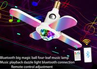 China Bluetooth LED Light Bulb Speaker E27 50W RGBW Music Sync with Remote Control for sale