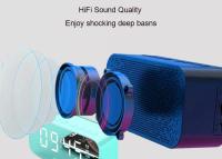 China ABS FM Radio Bluetooth Speaker 87.5-108MHz with Mirror Night Light 1200mAh for sale