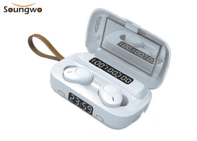 China Wireless Bluetooth Earbuds with LED Display Charging Case 2000mAh IPX7 Waterproof for sale