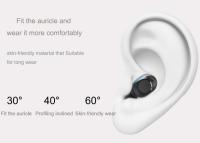 China 1H Charging Magnetic Bluetooth Earbuds Handsfree Earphone With Mic A2DP for sale