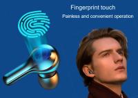 China DSP Noise Reduction Bluetooth Earphone Handsfree Wireless Earbuds Binaural HD Calling for sale