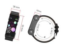 China Bluetooth Smart Watch with TWS Earphone 2 in 1 Fitness Tracker Heart Rate Monitor IP67 Waterproof for Android iOS for sale