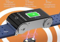 China Bluetooth Smart Watch with TWS Earphone 2 in 1 Fitness Tracker Heart Rate Monitor IP67 Waterproof for Android iOS for sale