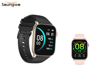 China 1.75 Inch Bluetooth Android Smartwatch Health Monitor IP68 Waterproof Men for sale