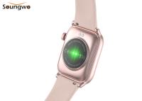 China 1.75 Inch Bluetooth Fitness Smartwatch IP68 Heart Rate Monitor 200mAh Battery for sale