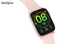 China 1.75 Inch Bluetooth Fitness Smartwatch IP68 Heart Rate Monitor 200mAh Battery for sale