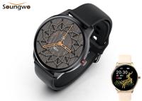 China BLE 5.0 Smartwatch 1.28in TFT Touch Screen IP68 Waterproof Health Monitor Fitness Tracker for sale