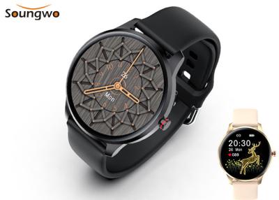 China BLE 5.0 Smartwatch 1.28in TFT Touch Screen IP68 Waterproof Health Monitor Fitness Tracker for sale