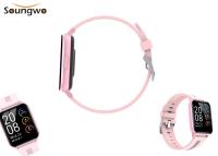 China BLE 5.1 Smart Watch 1.75 Inch TFT Display Fitness Tracker Heart Rate Blood Pressure Monitor IP68 Waterproof 220mAh for sale