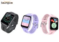 China BLE 5.1 Smart Watch 1.75 Inch TFT Display Fitness Tracker Heart Rate Blood Pressure Monitor IP68 Waterproof 220mAh for sale