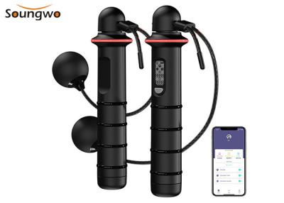 China Cordless Digital Fitness Skipping Rope 280cm with Calorie Counter Timer 2x AAA for sale