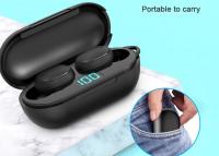 China ABS Noise Canceling Wireless Earbuds 20KHz FCC With Mic Lightweight for sale